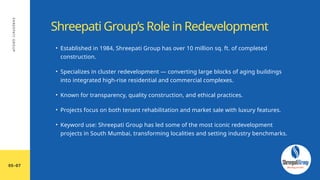 Redevelopment Projects in South Mumbai: Process, Purpose and Urban ...