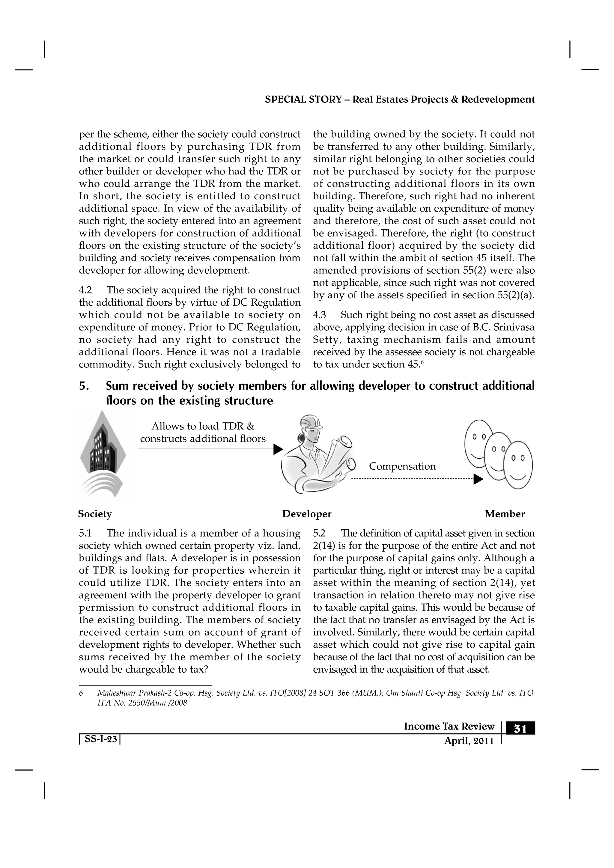 Redevlopement of Co-operative Society | PDF