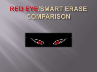 Red eye/Smart erase PowerPoint | PPTX