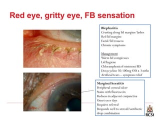 opthalmology Red Eye - medicine and healthcare | PPTX