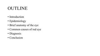 Red Eye - Common Causes, Diagnosis and Treatment.pptx