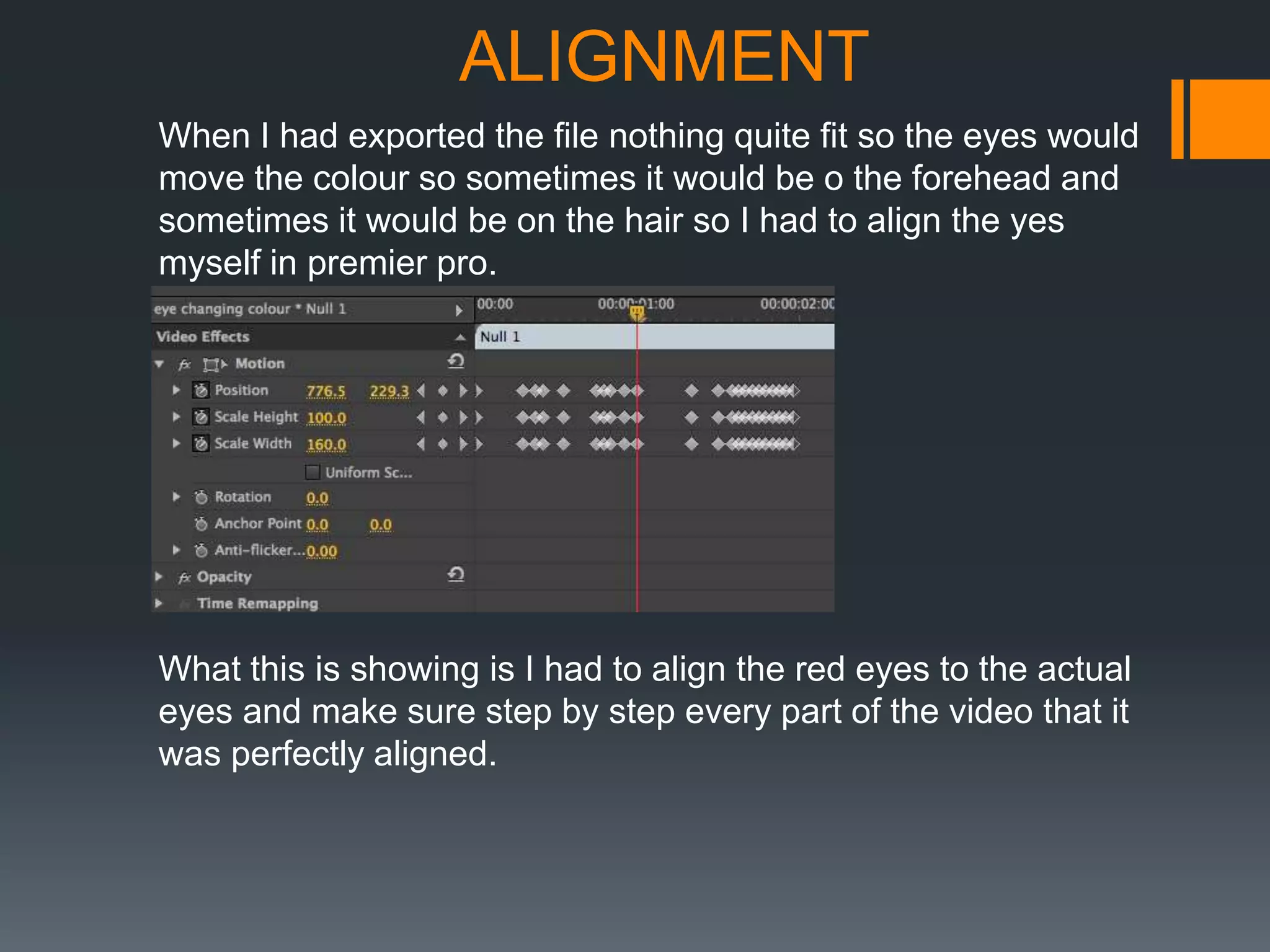 Red eyes effect | PPTX