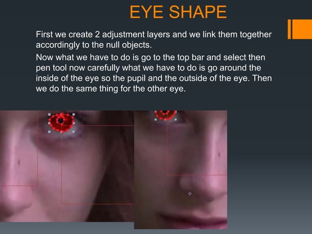 Red eyes effect | PPTX