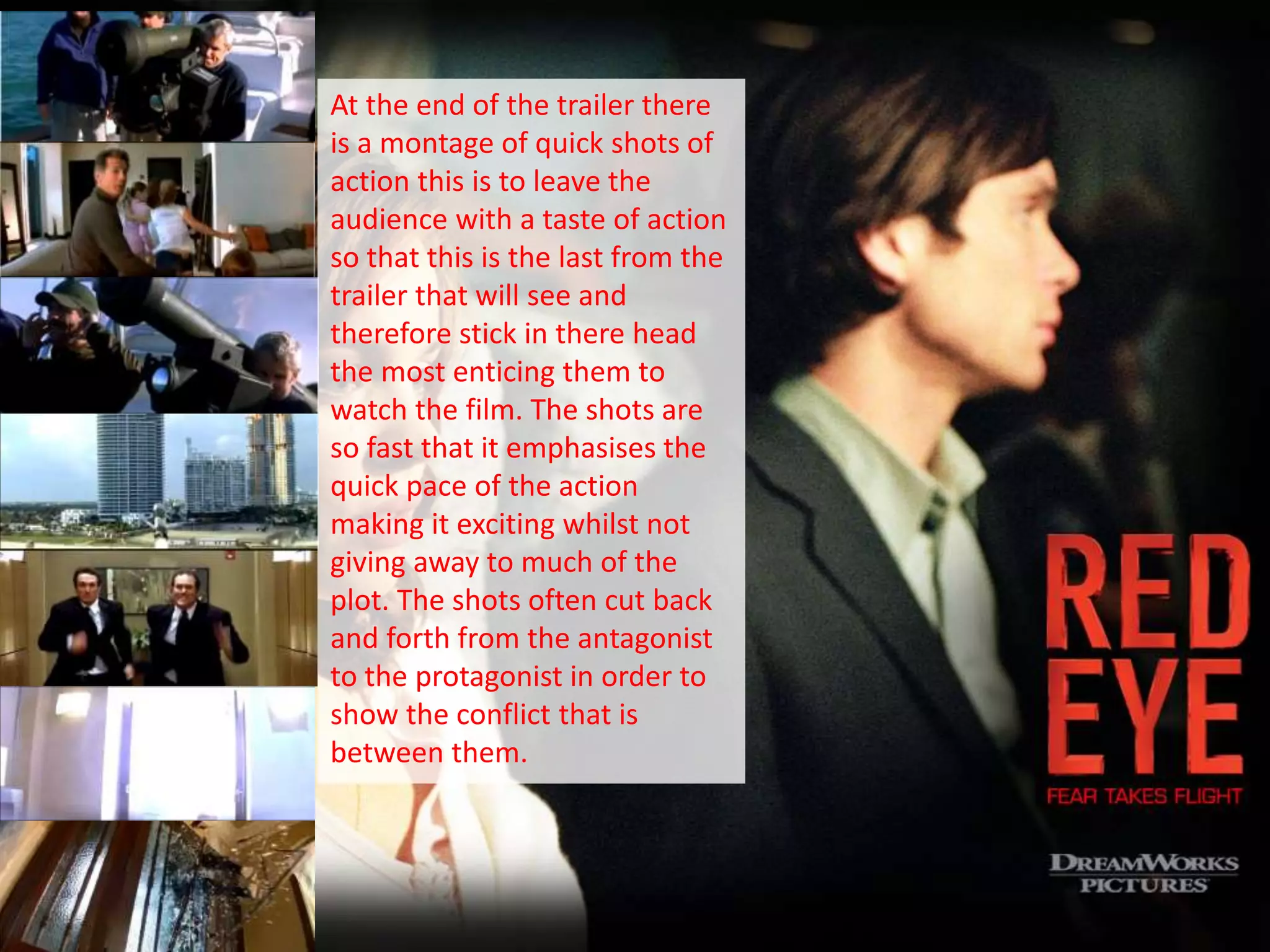 Red eye textual analysis | PPTX | Action/Adventure | Genres