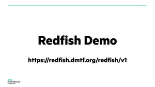 IPMI is dead, Long live Redfish | PDF