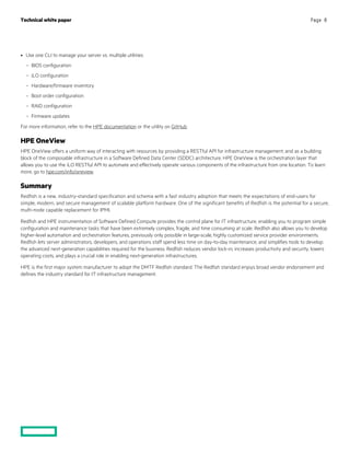 Redfish apis with_ilo_implementation_technical_whitepaper_4_aa6-1727enw | PDF