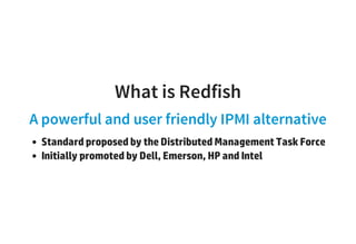 Redfish & python redfish | PDF
