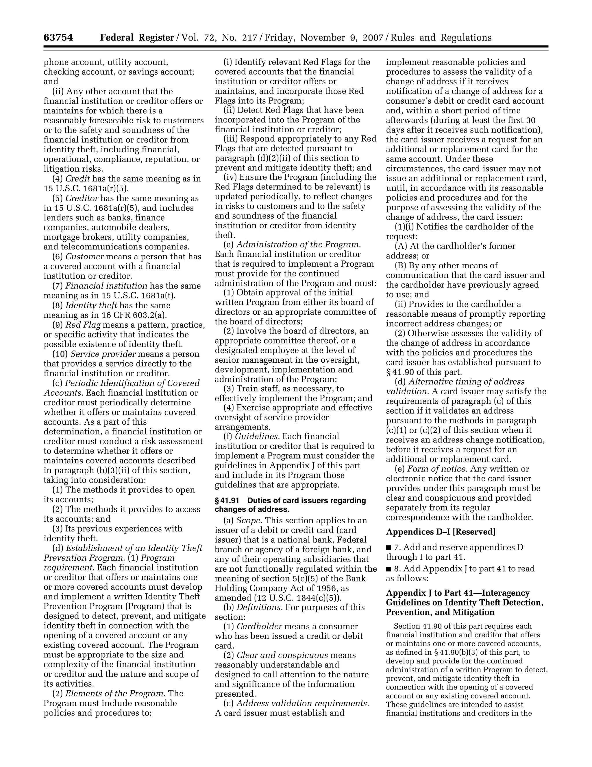 Red Flag Rules | PDF