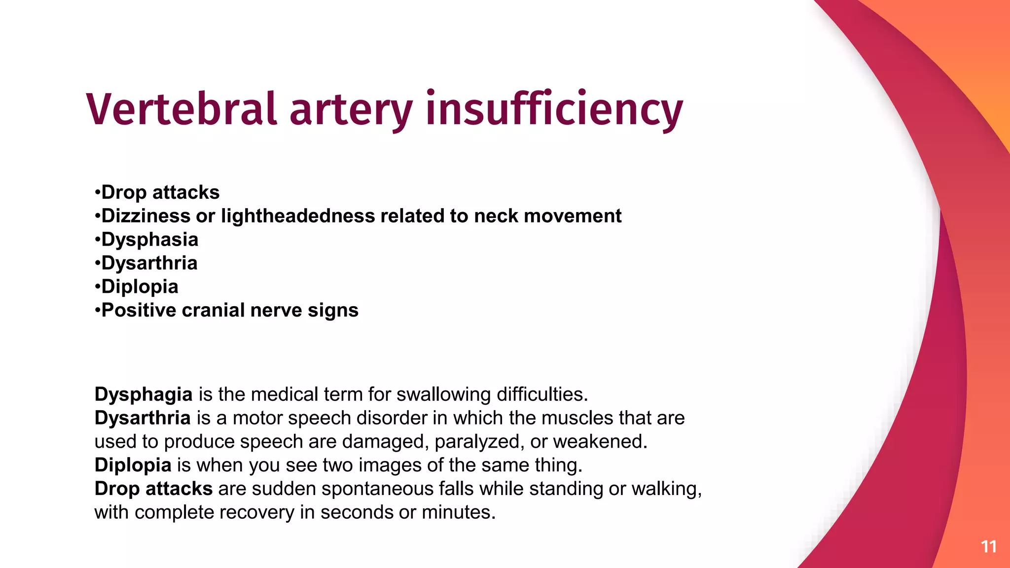 Red flags of cervical pain | PPT