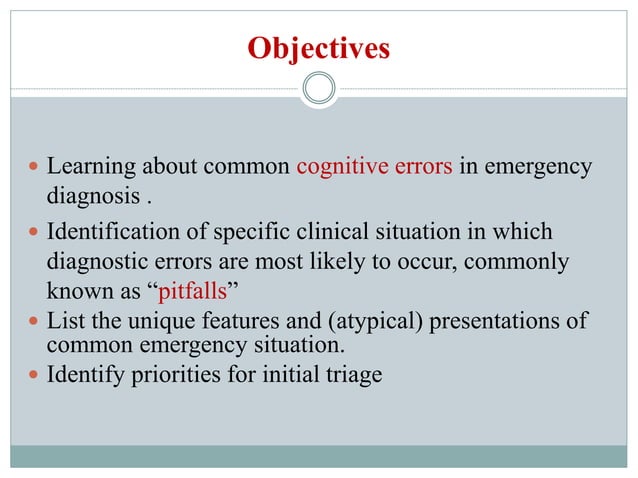 EMERGENCY RED FLAGS | PPTX