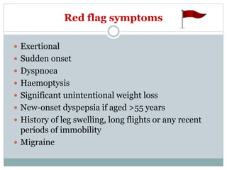 EMERGENCY RED FLAGS | PPT
