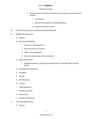 Red Flags Rules Handout | PDF