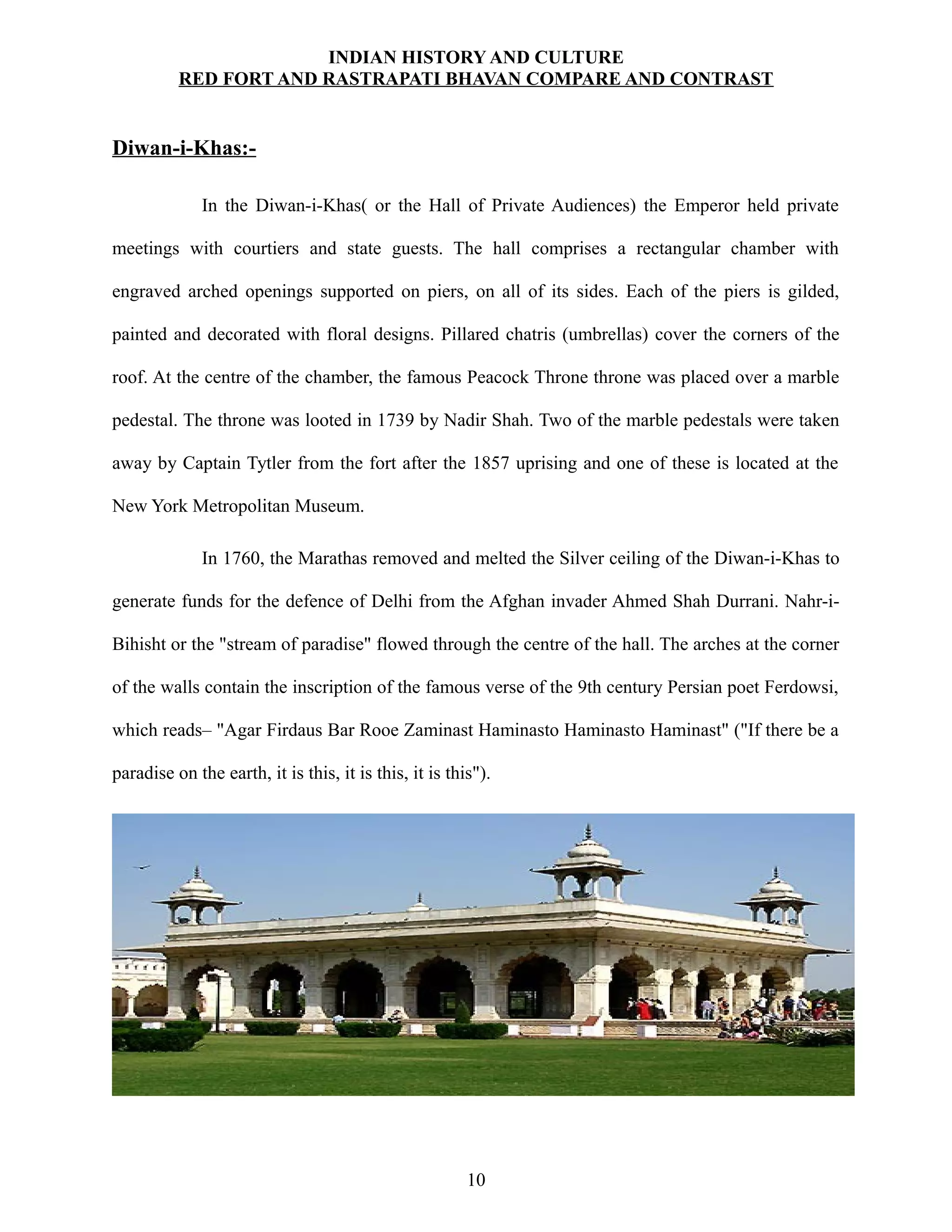 Red fort and rastrapati bhavan compare and comparision | RTF