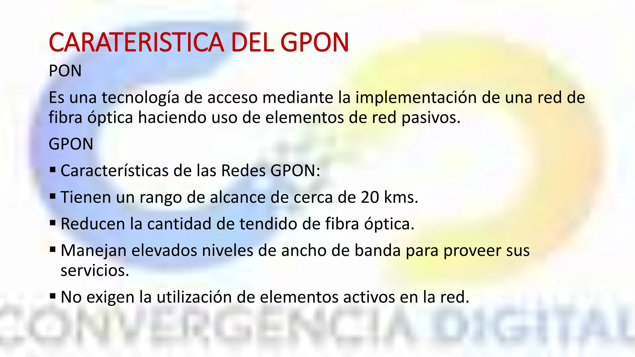 RED DE FIBRA OPTICA PARA APRENDEPRENDER COMO USAR LA FIBRA | PPT
