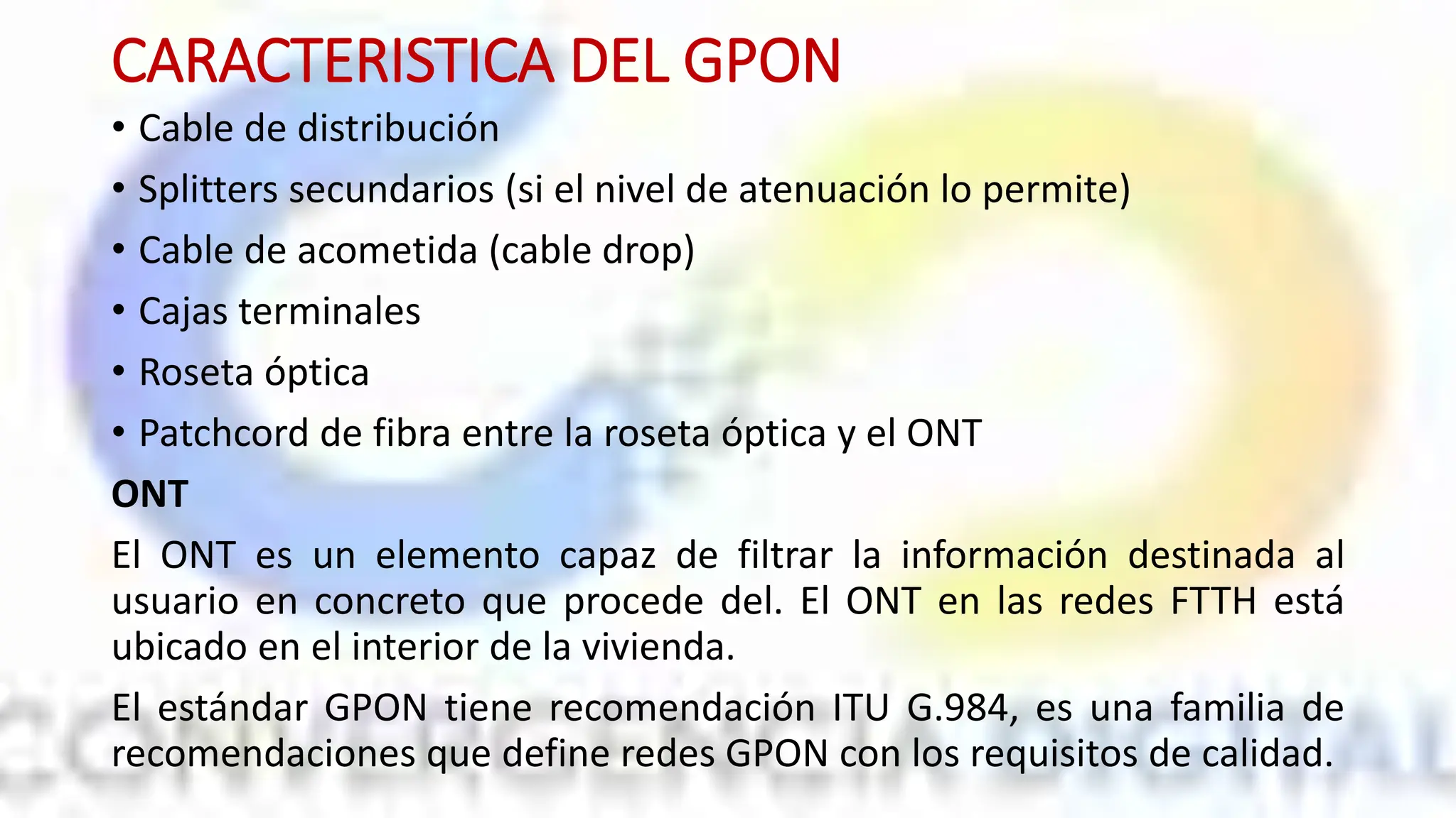 RED DE FIBRA OPTICA PARA APRENDEPRENDER COMO USAR LA FIBRA | PPT