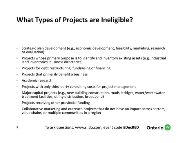 Rural Economic Development Program Overview | PPT