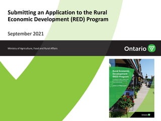 Writing an Effective RED Application | PPT