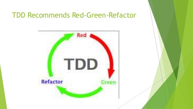 Red Green Refactor Commit For Test Driven Development Tdd