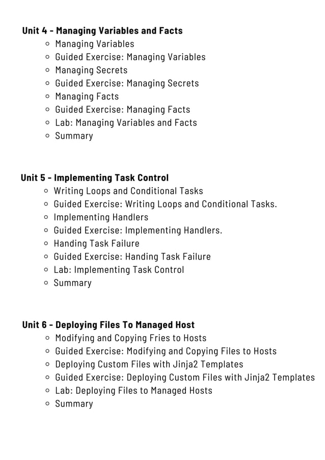 EX294:- RedHat Certified Engineer (RHCE) | PDF