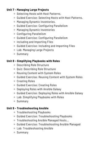 EX294:- RedHat Certified Engineer (RHCE) | PDF