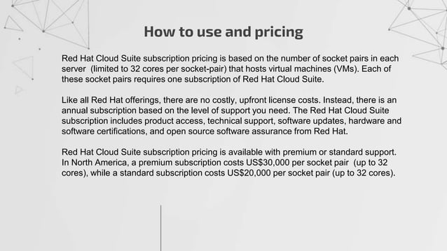 Red hat cloud suite | PPT | Free Download
