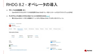 Red Hat Data Grid 8.2 新機能 | PPT