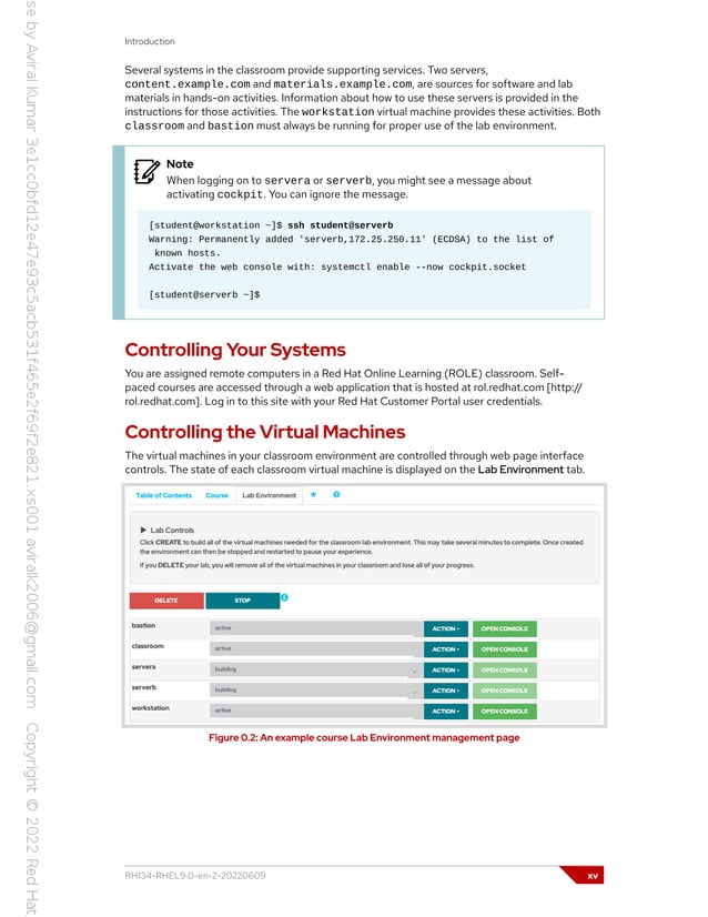 Red Hat Enterprise Linux Administration 9.0 RH134 pdf | PDF