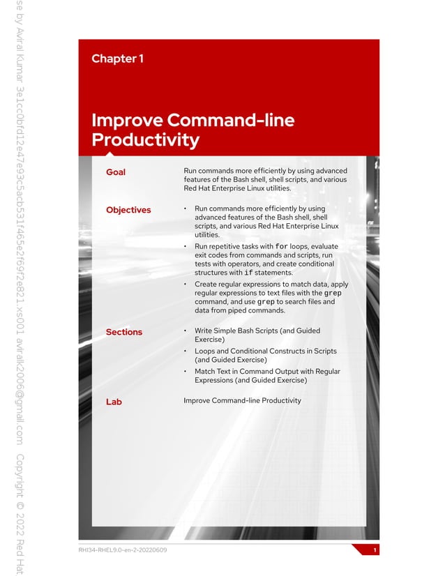 Red Hat Enterprise Linux Administration 9.0 RH134 pdf | PDF
