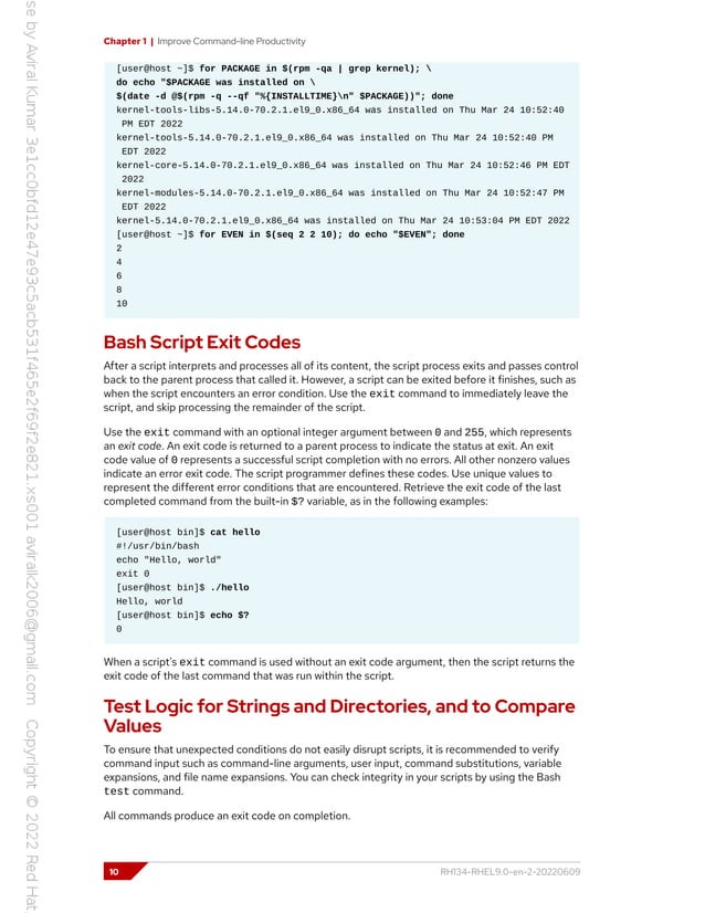 Red Hat Enterprise Linux Administration 9.0 RH134 pdf | PDF