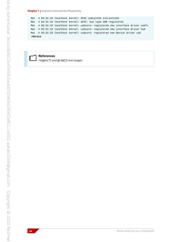 Red Hat Enterprise Linux Administration 9.0 RH134 pdf | PDF
