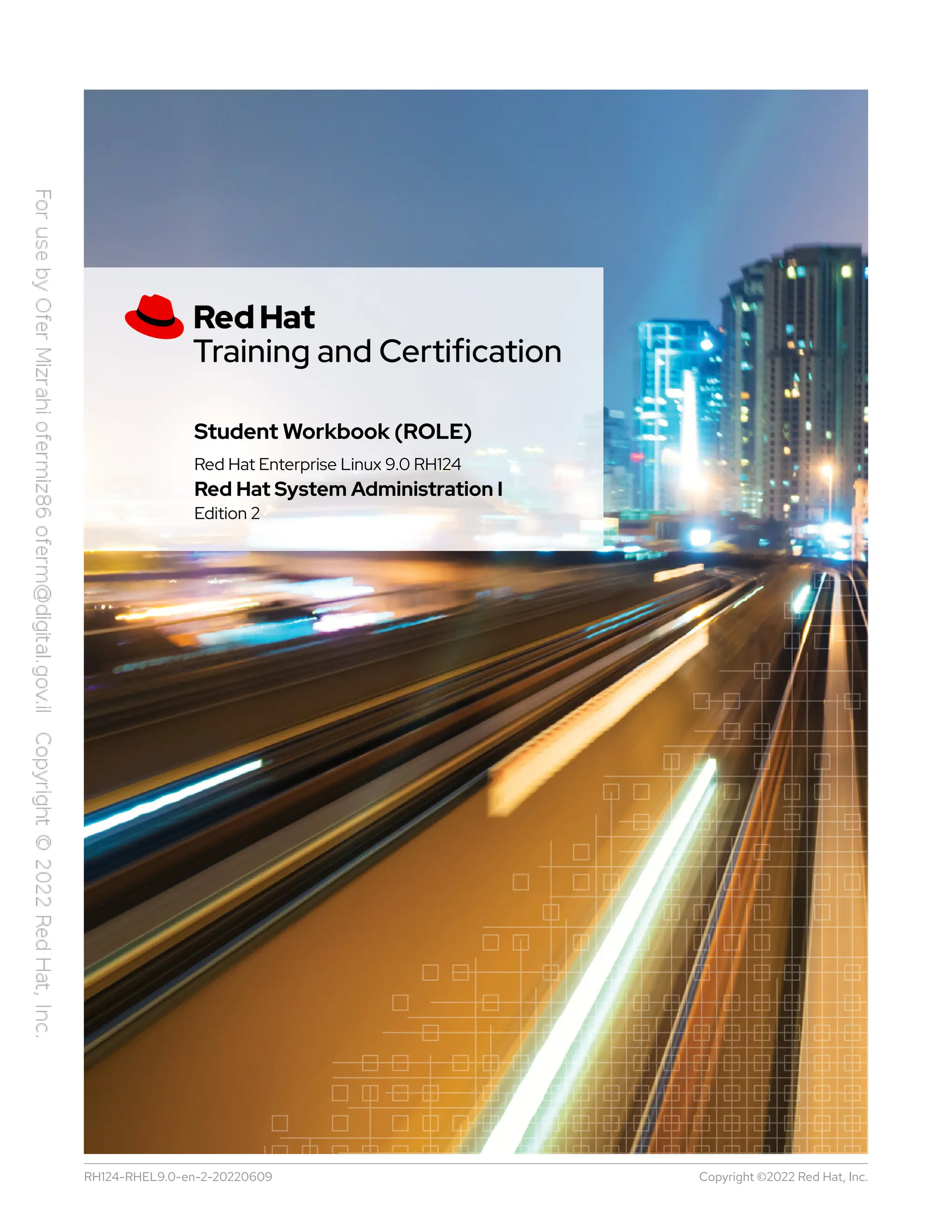 Red Hat Enterprise Linux Administration 9.0 RH124 pdf | PDF