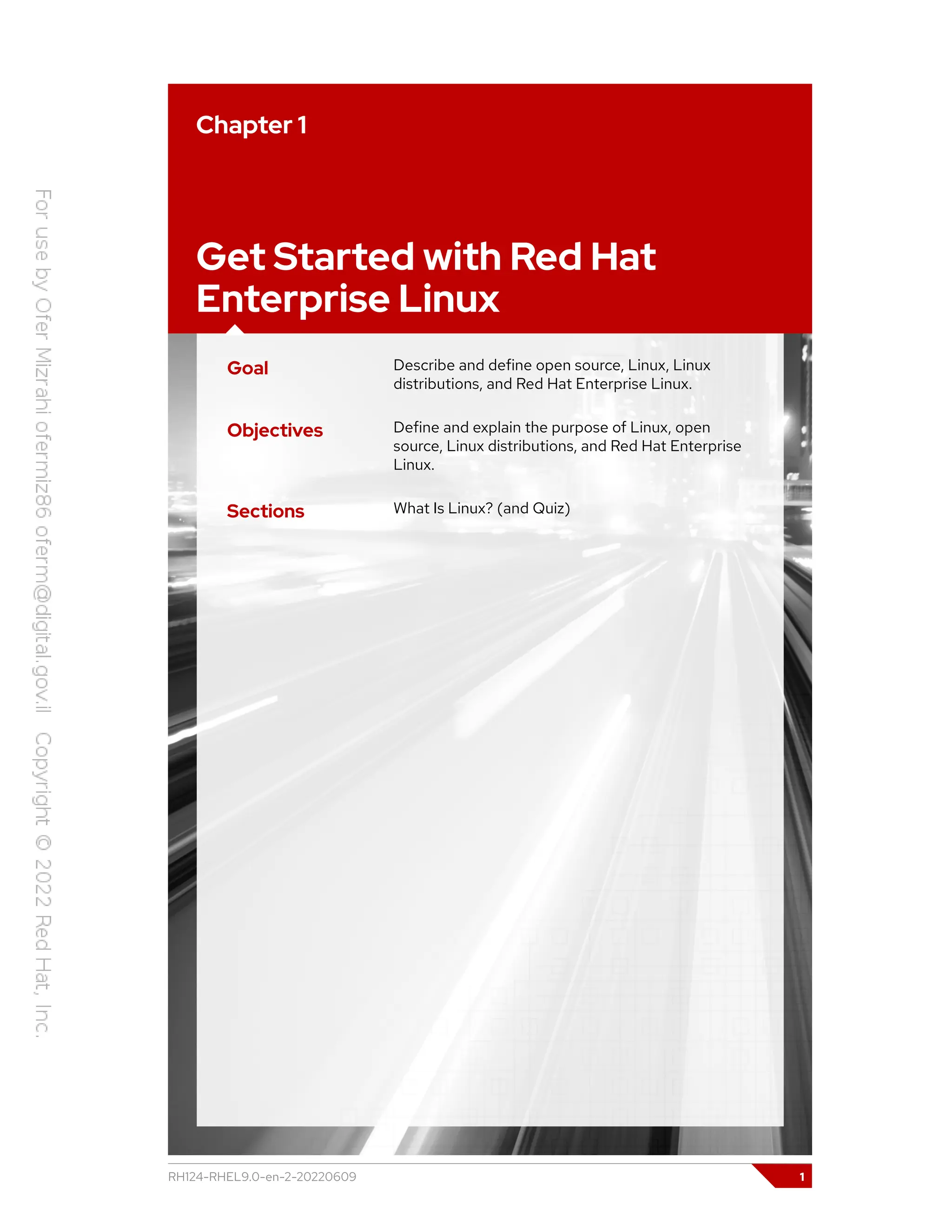 Red Hat Enterprise Linux Administration 9.0 RH124 pdf | PDF