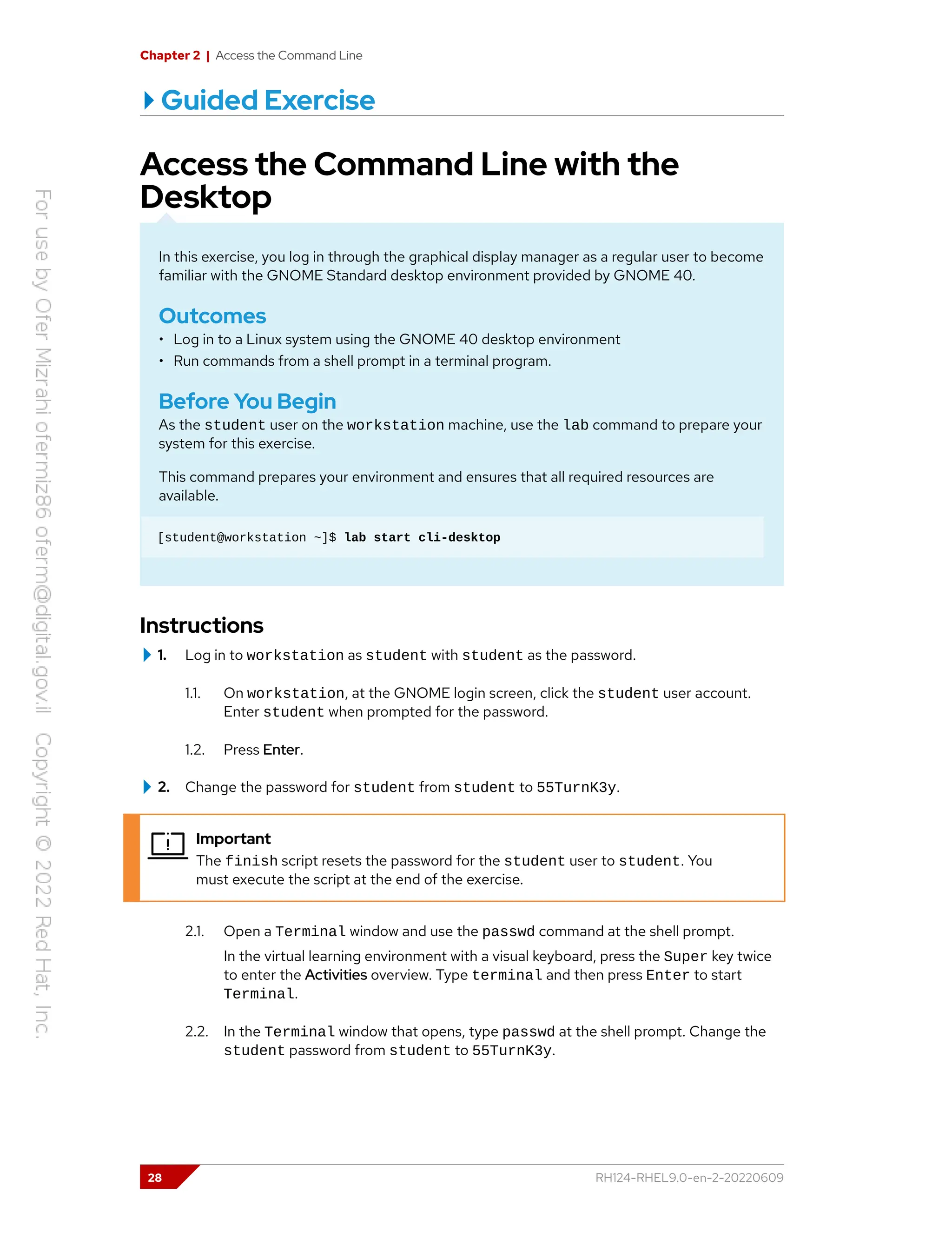 Red Hat Enterprise Linux Administration 9.0 RH124 pdf | PDF
