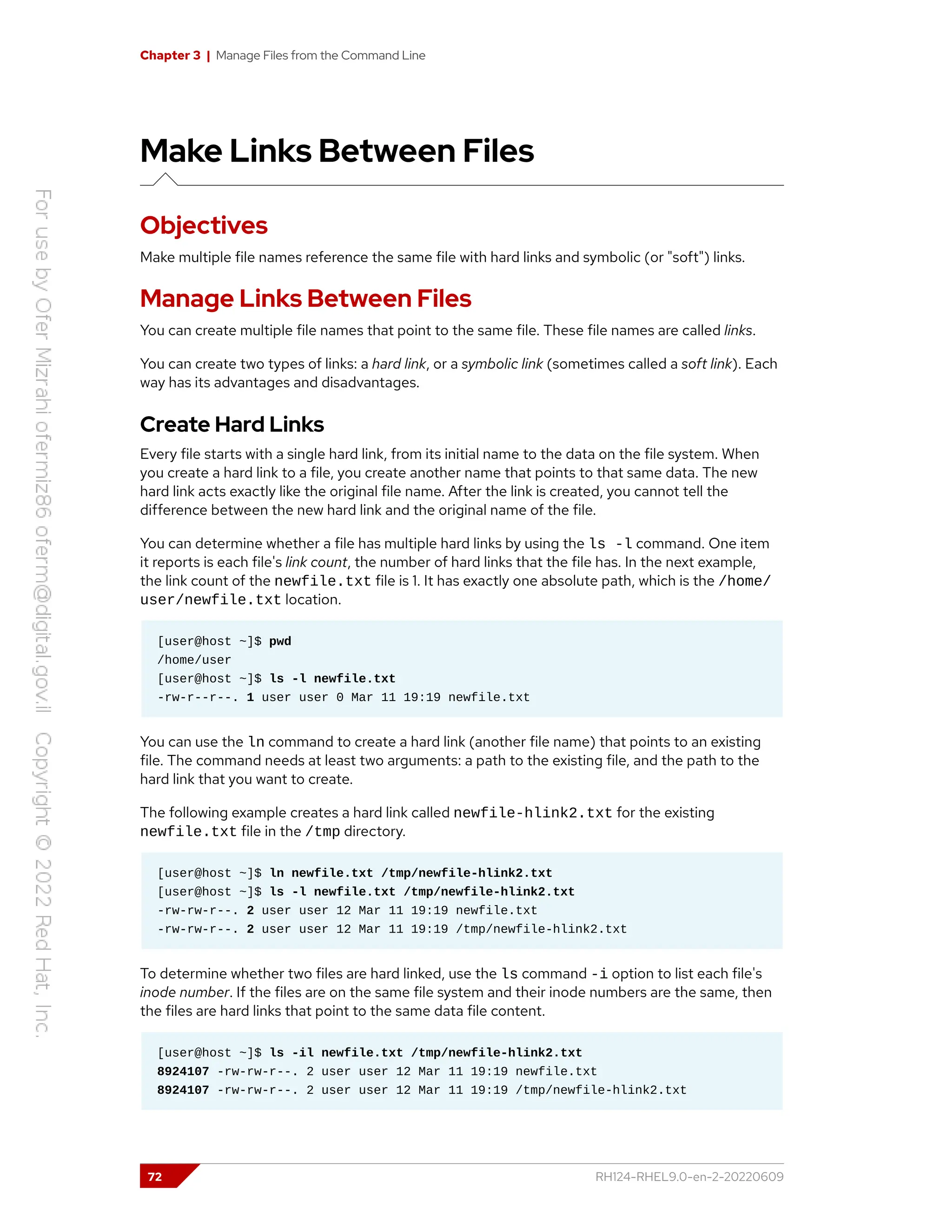 Red Hat Enterprise Linux Administration 9.0 RH124 pdf | PDF