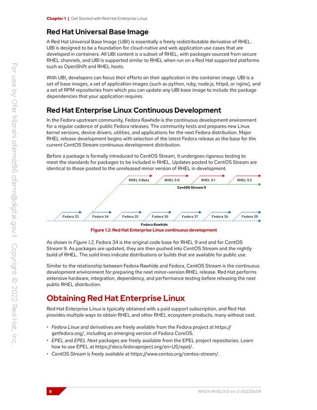 Red Hat Enterprise Linux Administration 9.0 RH124 pdf | PDF
