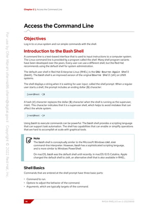 Red Hat Enterprise Linux Administration 9.0 RH124 pdf | PDF