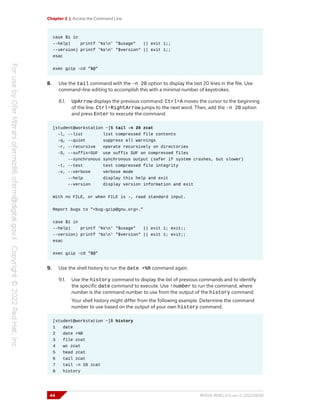 Red Hat Enterprise Linux Administration 9.0 RH124 pdf | PDF