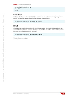Red Hat Enterprise Linux Administration 9.0 RH124 pdf | PDF