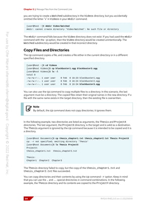 Red Hat Enterprise Linux Administration 9.0 RH124 pdf | PDF