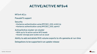Red Hat Gluster Storage - Direction, Roadmap and Use-Cases | PDF