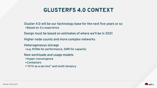 Red Hat Gluster Storage - Direction, Roadmap and Use-Cases | PDF
