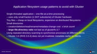 Red Hat Gluster Storage Performance | PPT