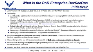 DevSecOps: The DoD Software Factory | PDF