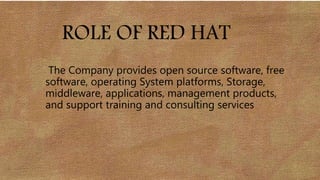 Red hat linux | PPT