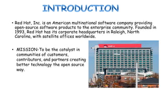 Red Hat Operating System | PPTX | Operating Systems | Computer Software ...