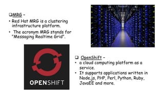 Red Hat Operating System | PPTX | Operating Systems | Computer Software ...