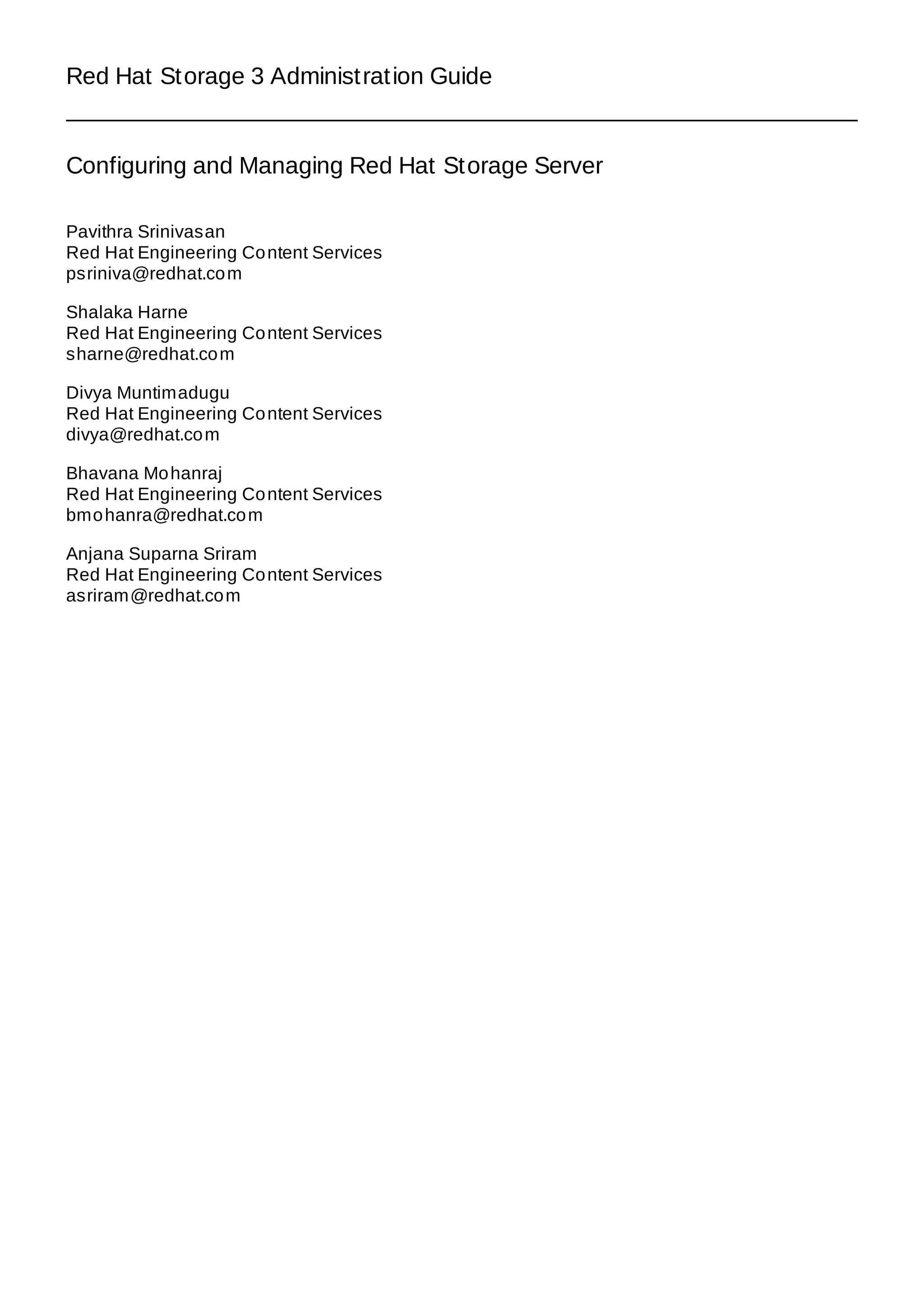 Red hat storage-3-administration_guide-en-us | PDF