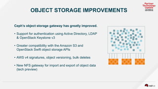 Red hat storage objects, containers and Beyond! | PPT