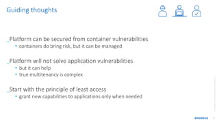 Security practices in OpenShift | PDF | Computer Software and Applications | Computing