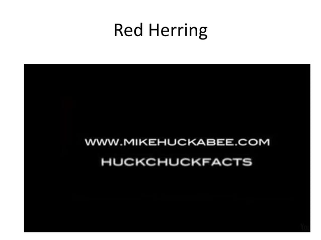 Red herring and equivocation | PPTX
